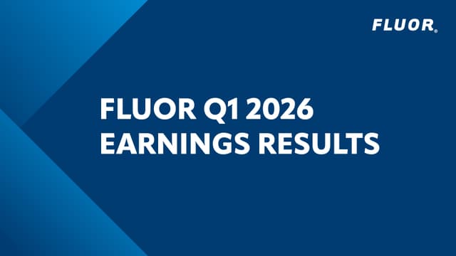 Global Engineering, Procurement & Construction Company | Fluor