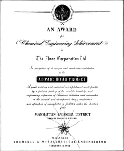 Nuclear Timeline: Fluor Historic Projects