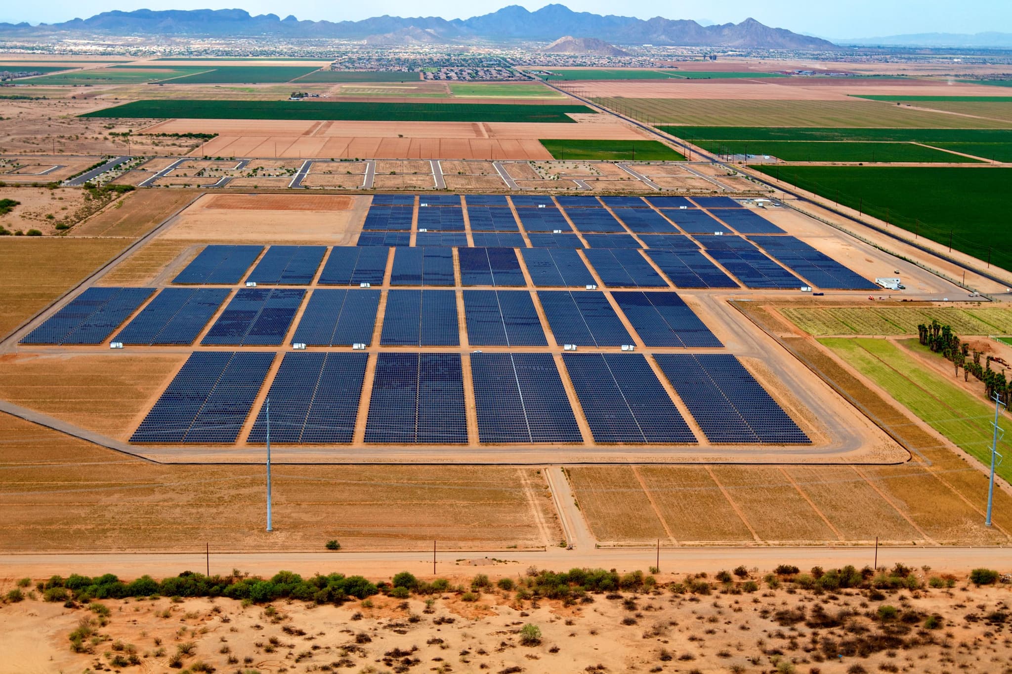 Copper Crossing Solar Power Plant, Arizona