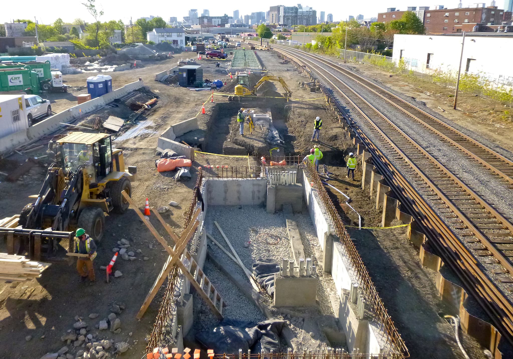 MBTA Green Line Light Rail Extension - Fluor Project